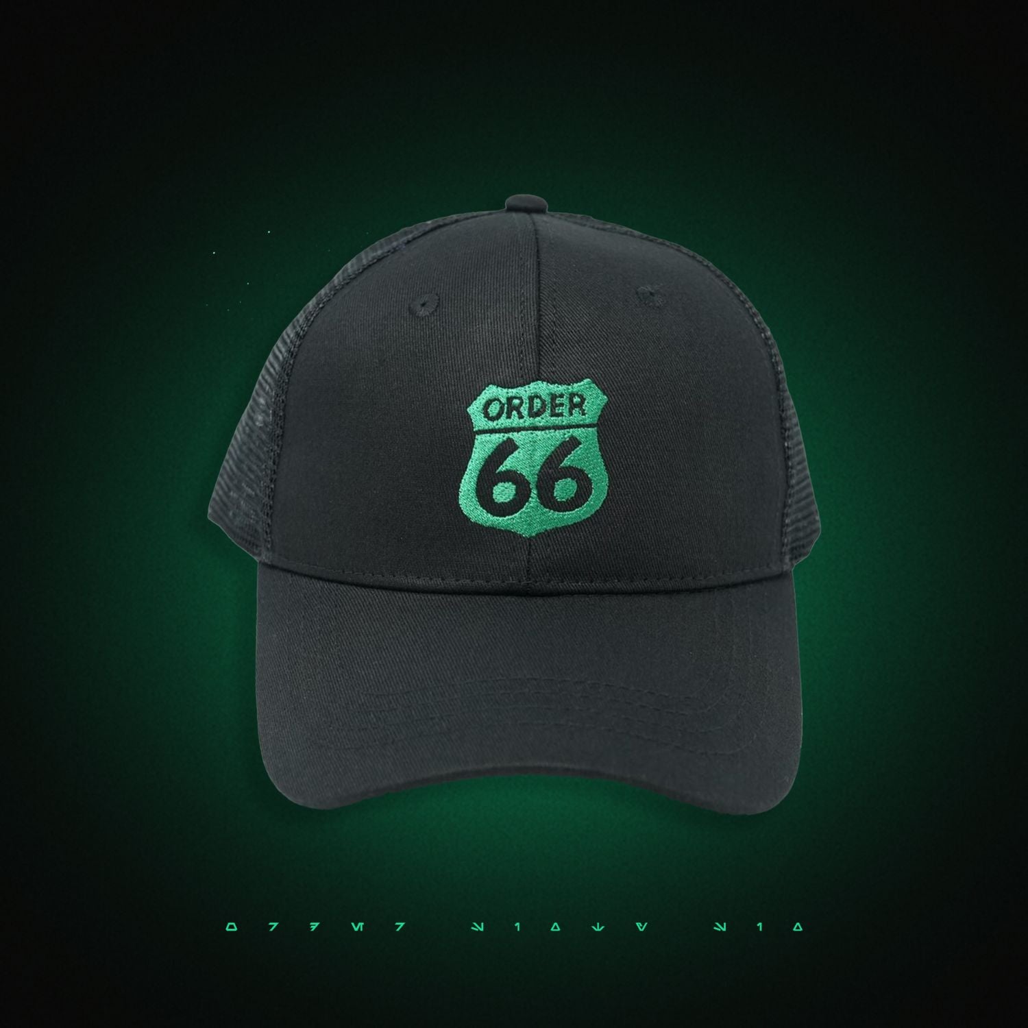 Order 66 Hat Classic with Green Logo - Theory Sabers™