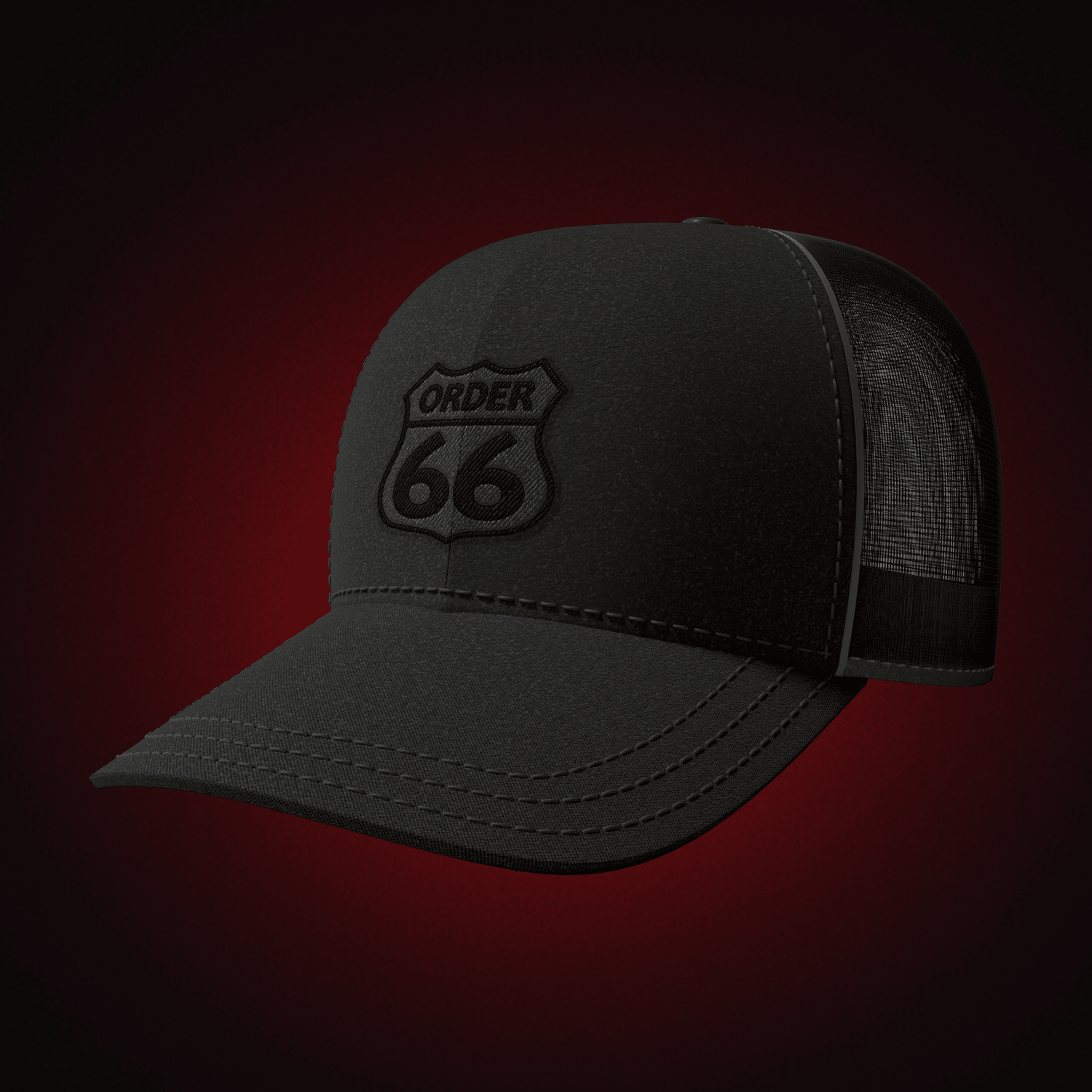 Order 66 Hat Modern with Black Logo - Theory Sabers™